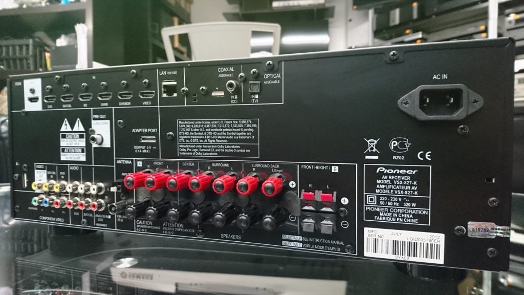 Pioneer VSX-827 | Audio & HiFi | TV-Audio.fi