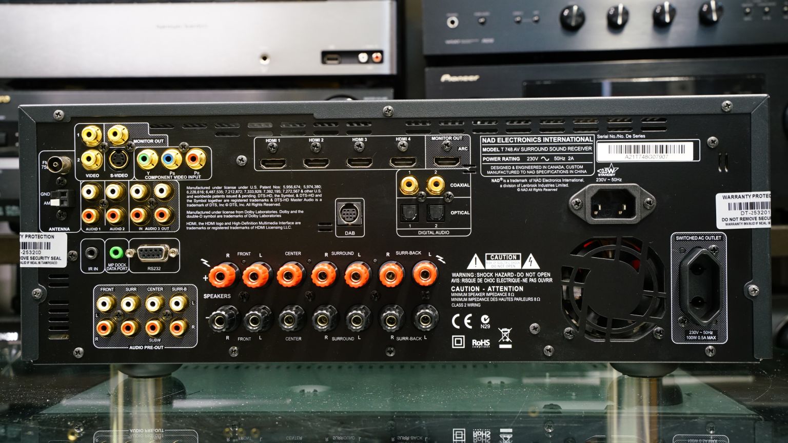 NAD T748 7 1 kanavainen Kotiteatterivastaanotin K ytetyt TV Audio fi